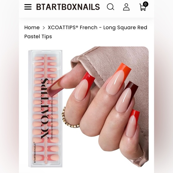 BTARTBOXNAILS | Makeup | Btartboxnails X Coated Nails | Poshmark
